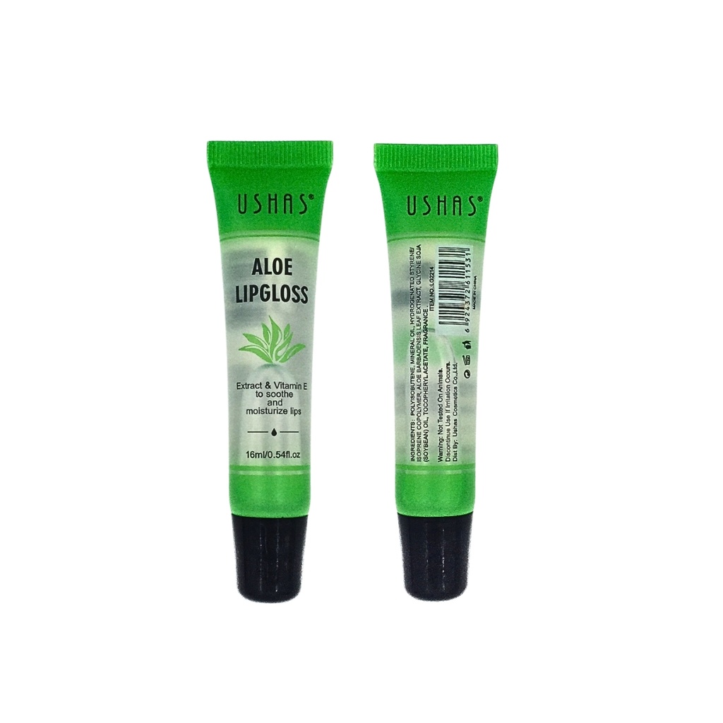 Ushas Aloe Lip Gloss [ S23AP43 ] | BlingGirl